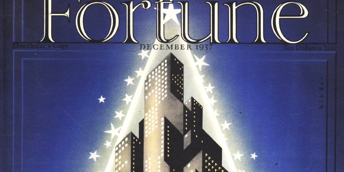 Fortune Magazine Covers: Stunning Holiday Scenes from the 1930s | Fortune