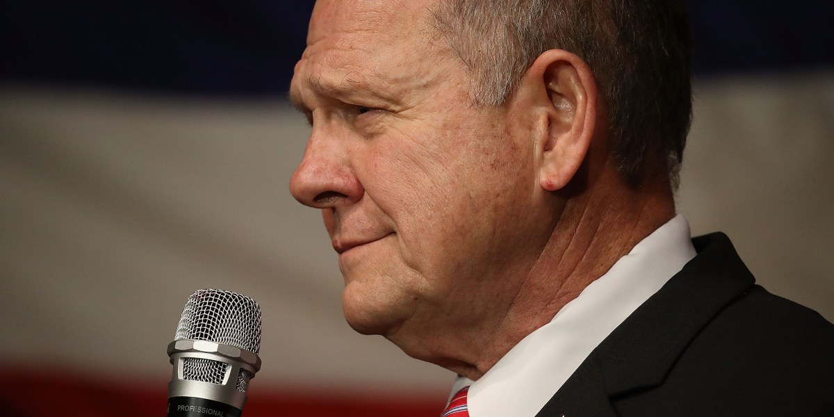 Voters Find Roy Moore's Accusers Less Credible Than Trump's | Fortune