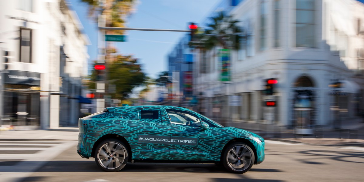 Jaguar's All-Electric Crossover: A First Ride in the I-PACE | Fortune