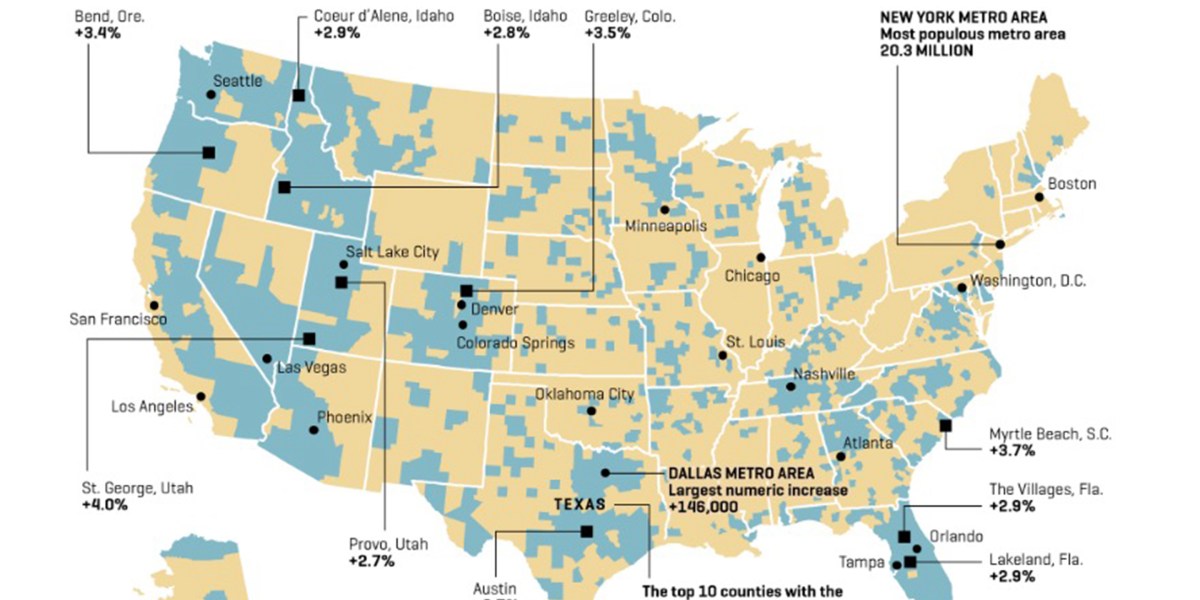 Suburbs Are the Hot New Destination | Fortune