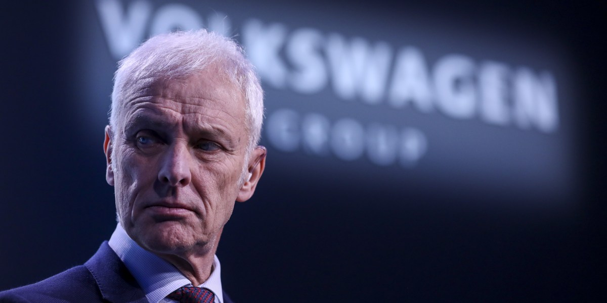 VW About to Replace CEO Matthias Mueller with Herbert Diess | Fortune