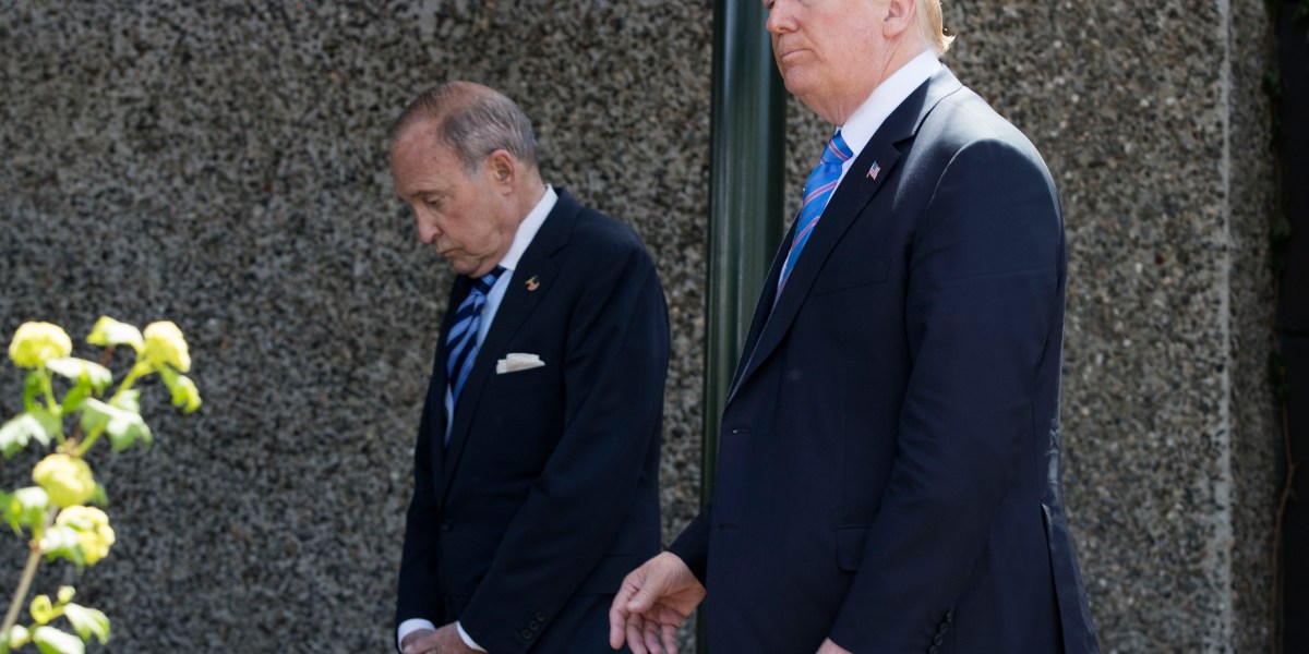 Larry Kudlow Blames Trudeau for 'Betrayal' Before North Korea Talks ...