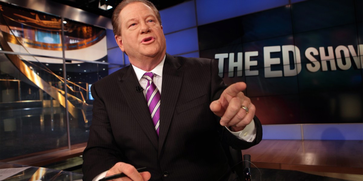 Ed Schultz, Political Commentator and Former MSNBC Host, Dies at 64 ...