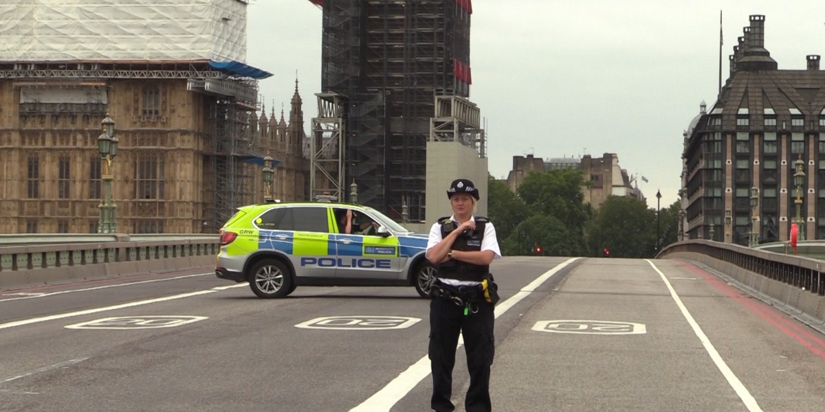 London 'Terrorist' Attack As Car Crashes Near UK Houses of Parliament ...