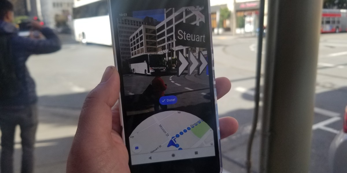 Google Maps is Launching AR Navigation For Some Users Today | Fortune