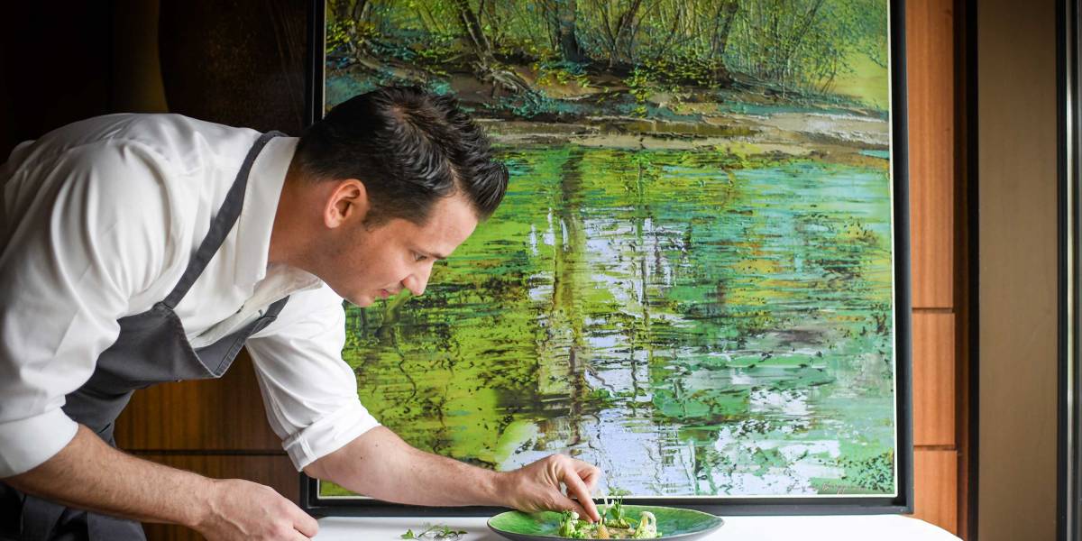 Chef Steven Greene’s Tasting Menu Pairs Food With Art at Umstead Hotel ...