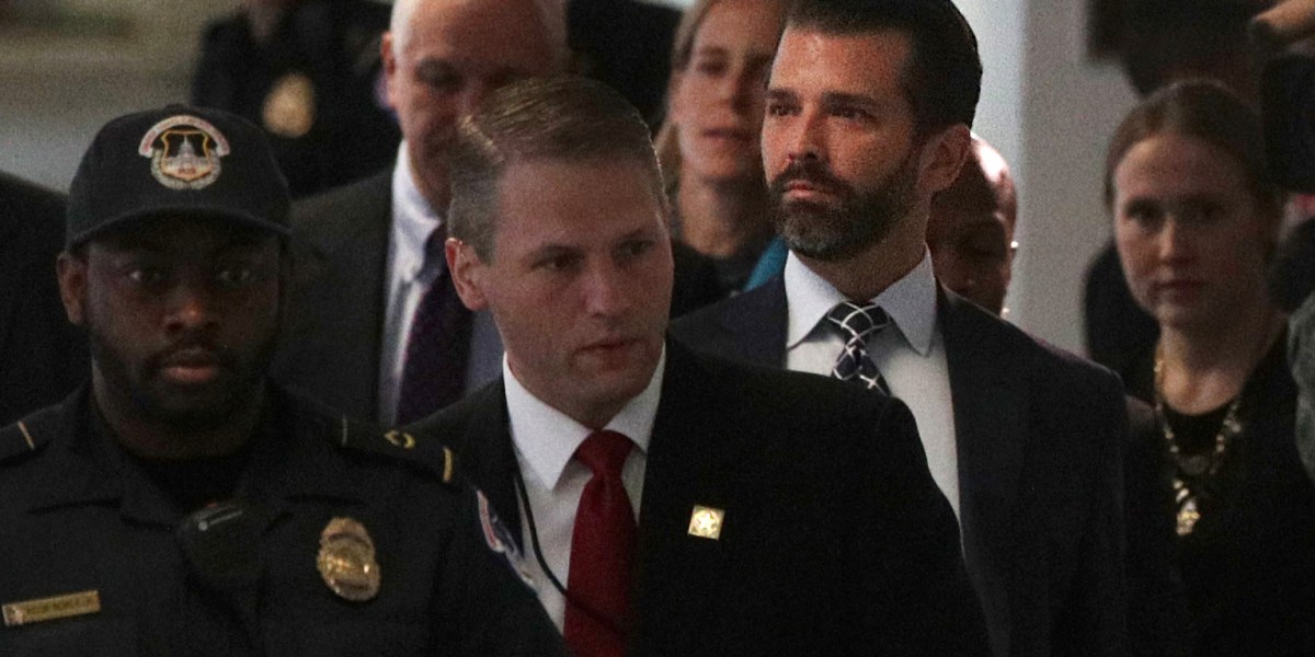 Donald Trump Jr. Glad Senate Testimony 'Is Finally Over' | Fortune