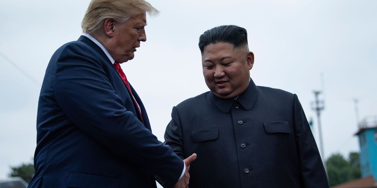 Trump in North Korea Meets Kim at DMZ | Fortune