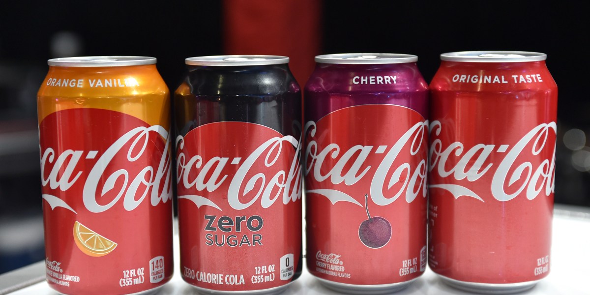 Coke Shares Hit All-Time High as New Drinks Win Customers | Fortune