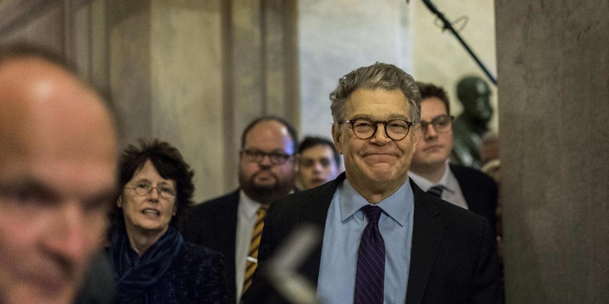 What the Al Franken Story Says to Women: The Broadsheet | Fortune