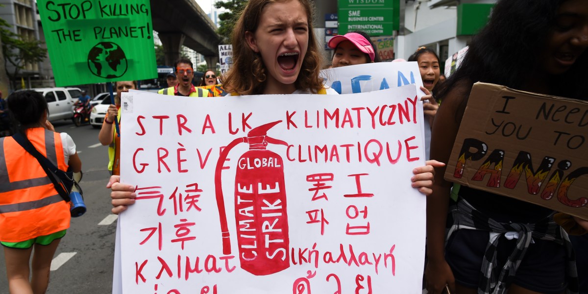 ‘You’re Burning Our Future.’ Protesters Rally Around the World in ...
