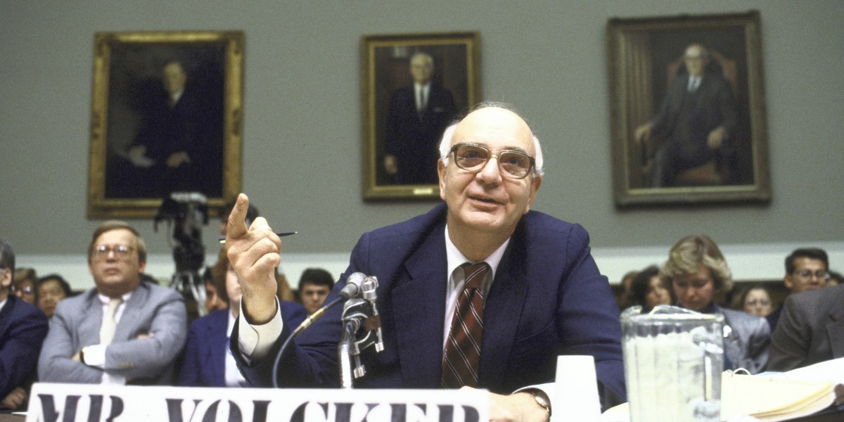 Paul Volcker, Federal Reserve Chairman Who Tamed Double-Digit Inflation ...