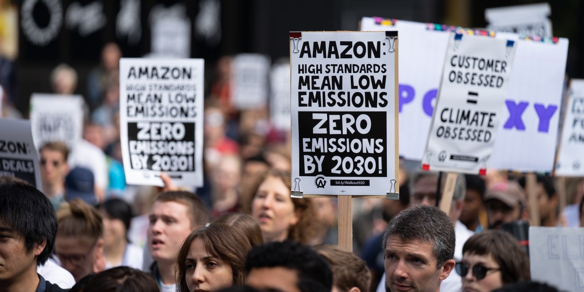Amazon employees risk jobs to release climate change video | Fortune