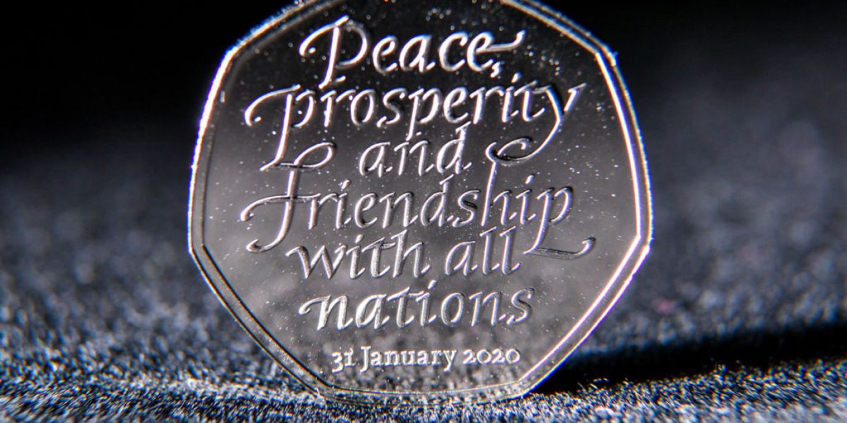 Britain marks Brexit with new 50 pence coin | Fortune