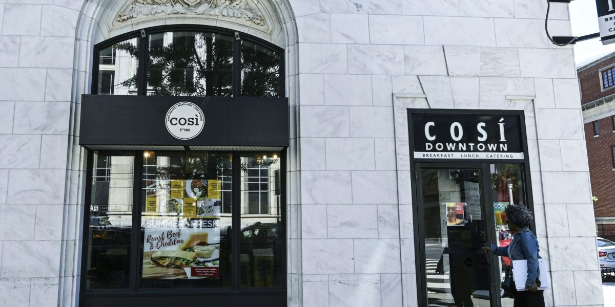 Fast casual brand Cosi files for second bankruptcy | Fortune