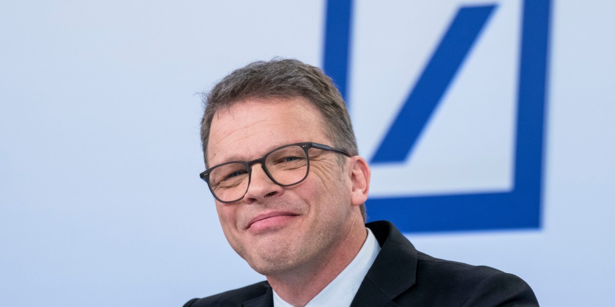 Deutsche Bank: Amid job cuts and losses, shares are soaring | Fortune