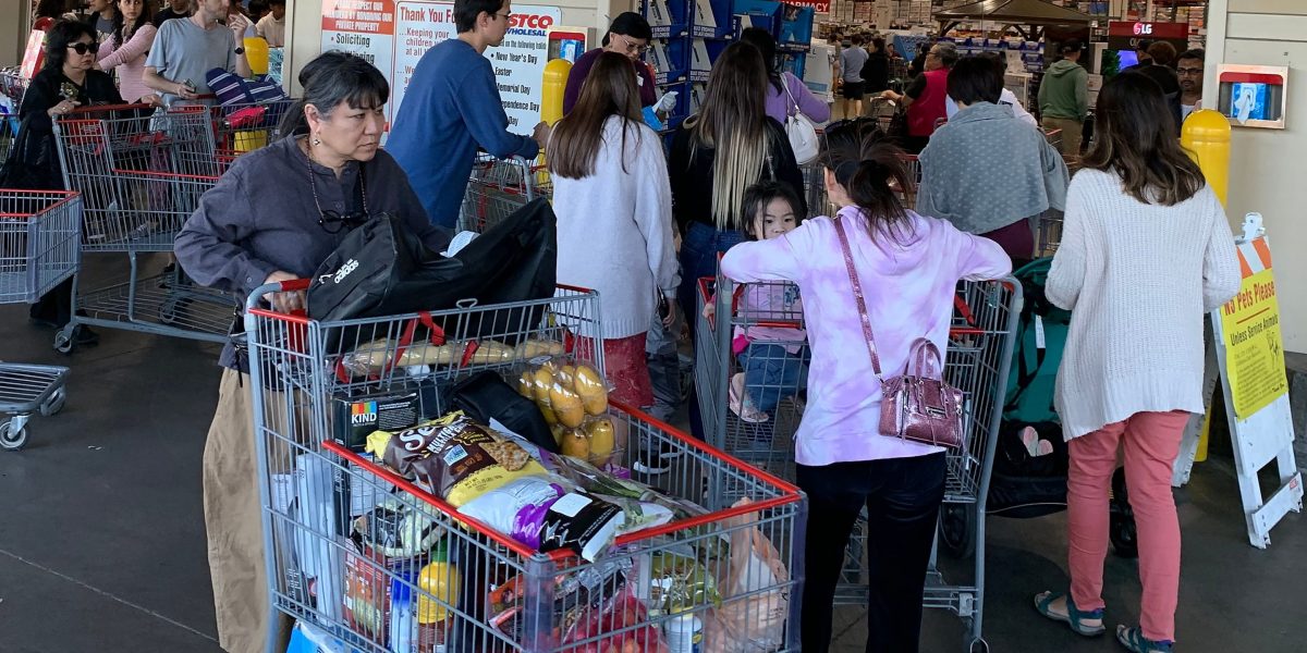 Coronavirus sends people into a grocery-hoarding frenzy | Fortune