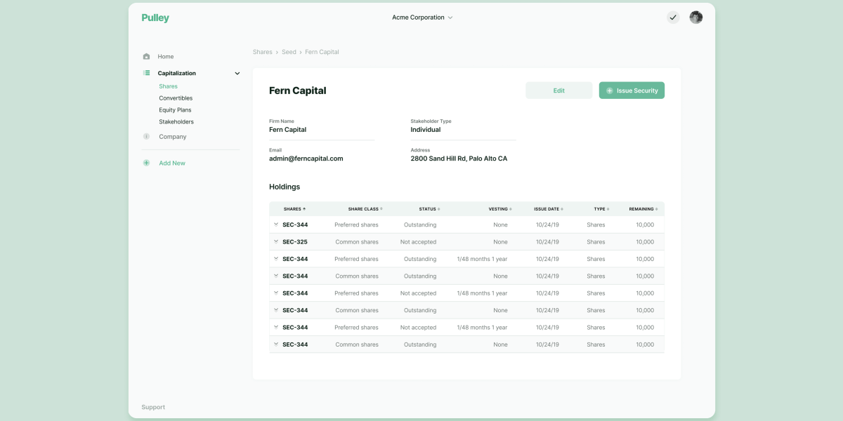 Stripe invests in a Carta competitor, Pulley | Fortune