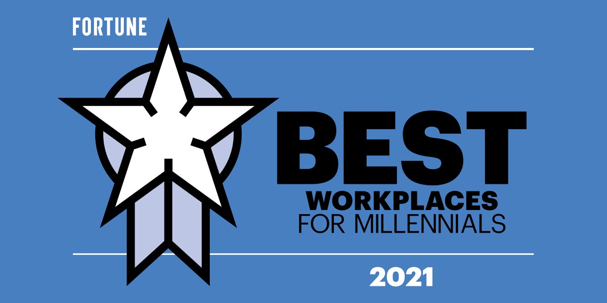 Fortune Best Workplaces For Millennials 2021 Large Companies Fortune