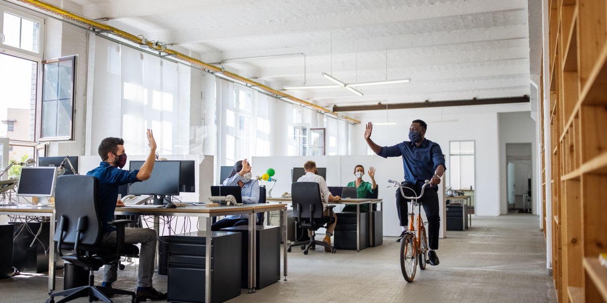 Returning to the office: Employees who show up in person often get ...