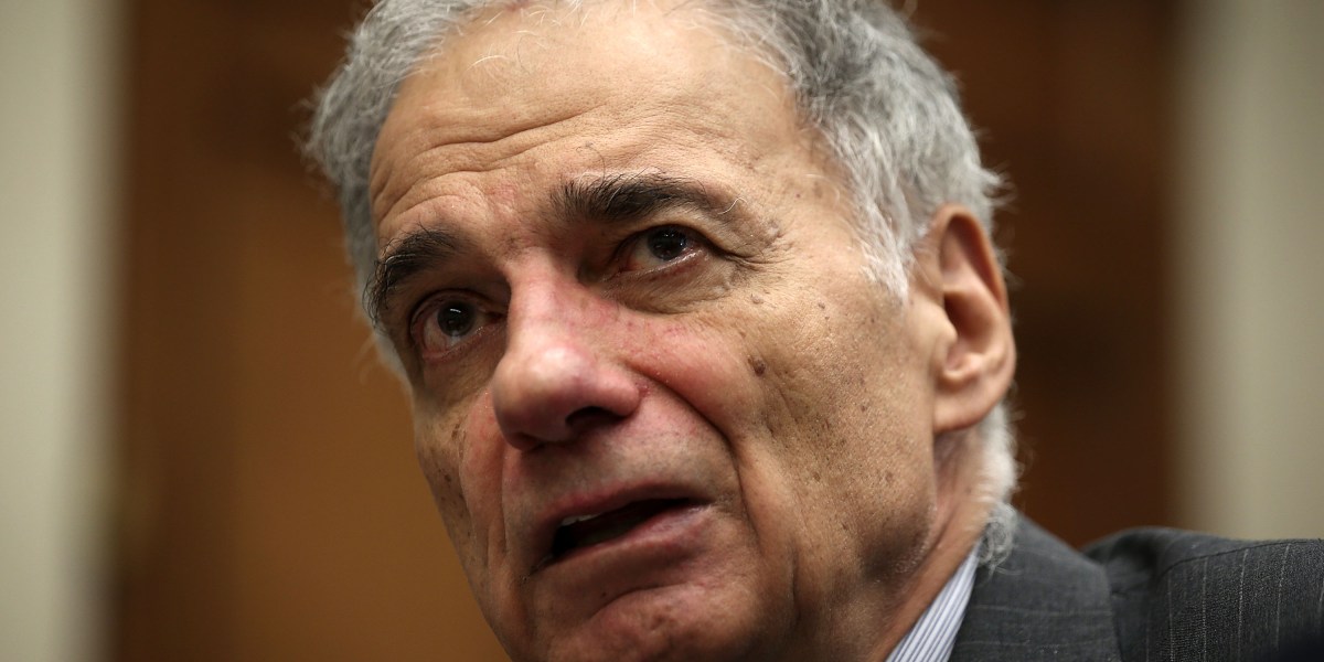 Ralph Nader attacks Tesla for 'malfunctioning' self-driving car ...