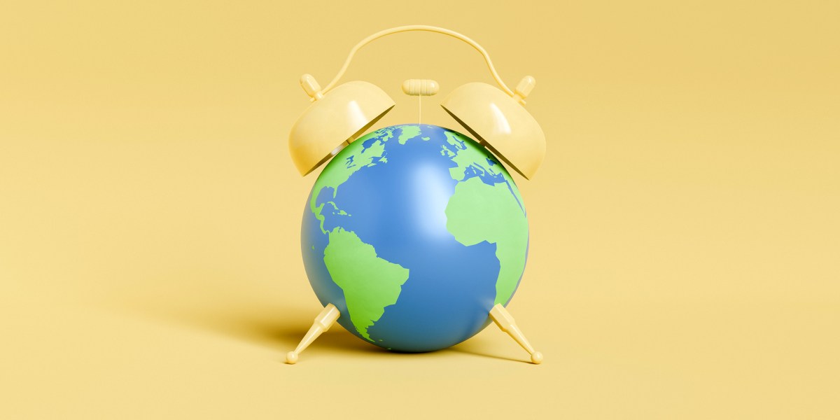 We might have to do a 'negative leap second' because the earth is ...