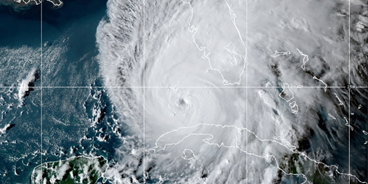 Hurricane Ian is just shy of the most dangerous Category 5 status | Fortune