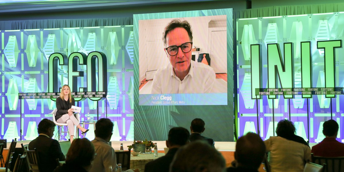 Nick Clegg: Meta’s leader for global affairs on the metaverse, Apple ...