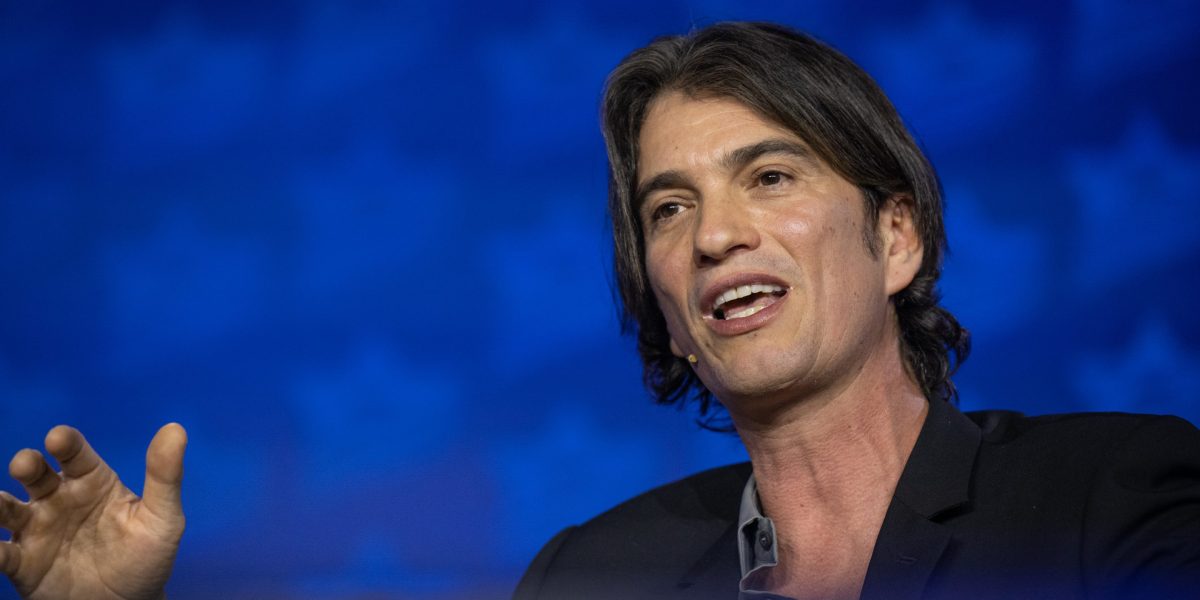 Adam Neumann uses toilet clog to explain idea of Flow | Fortune