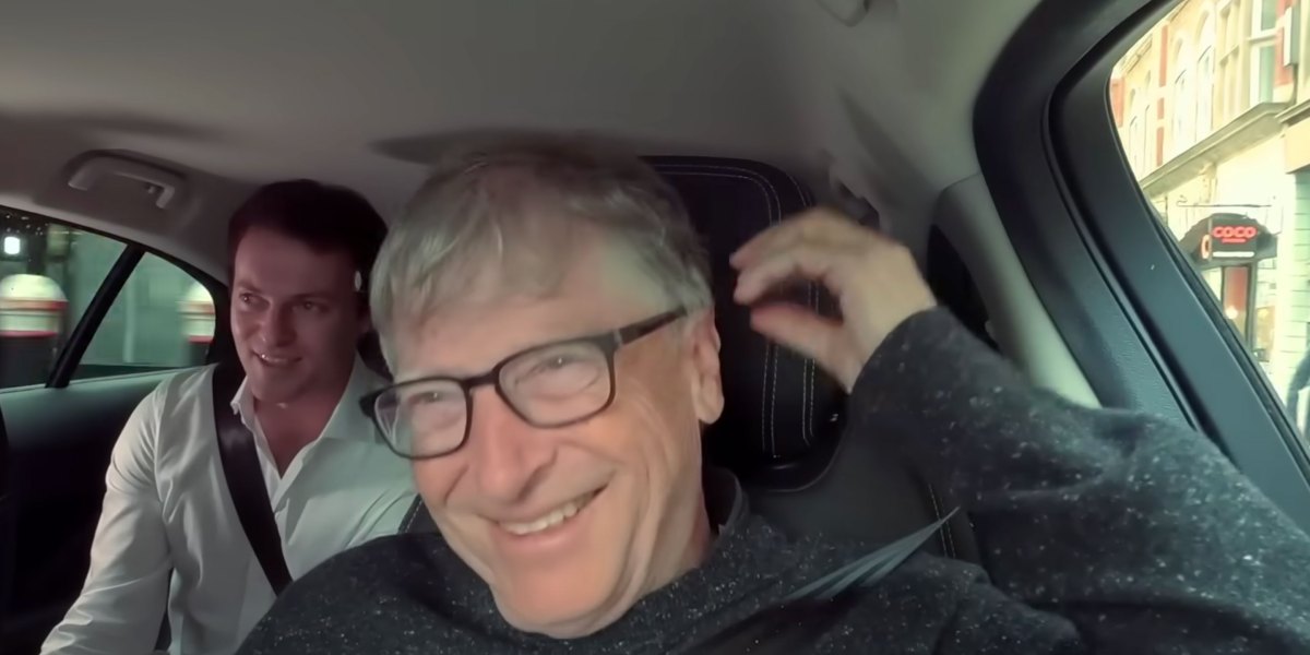 Bill Gates rode in an autonomous vehicle in London | Fortune