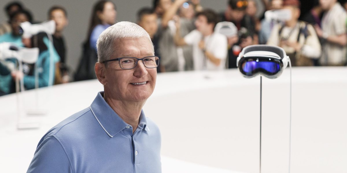Apple's Vision Pro headset is 'revolutionary, Tim Cook says | Fortune