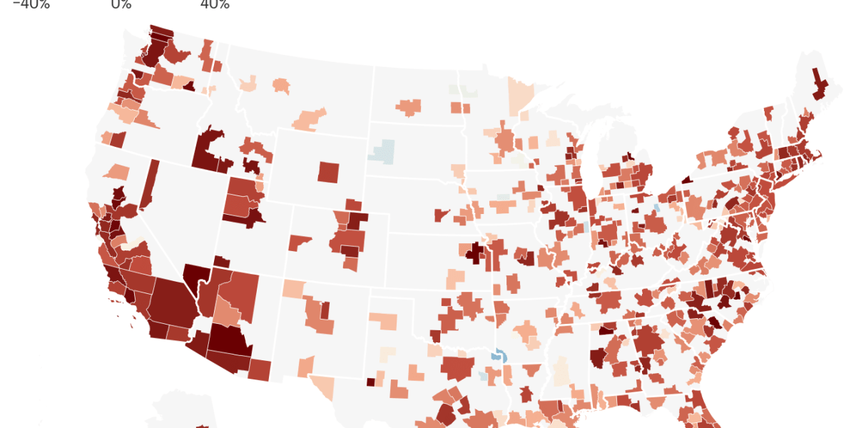 The housing market's 'lock-in effect' is very real—just look at this ...
