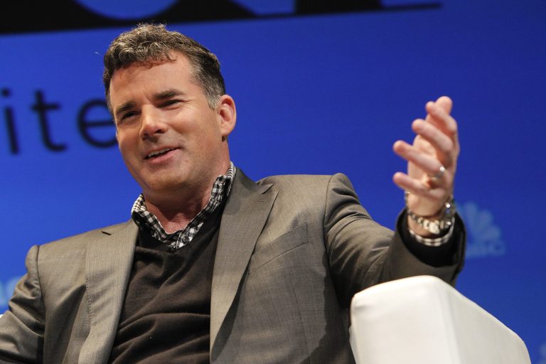 Under Armour founder Kevin Plank and MSNBC TV anchor Stephanie Ruhle's ...