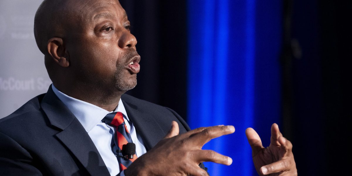South Carolina Sen. Tim Scott on Netanyahu: 'restraint' and 'humanity ...