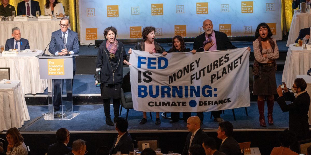 Climate protesters crash Jerome Powell’s presser | Fortune