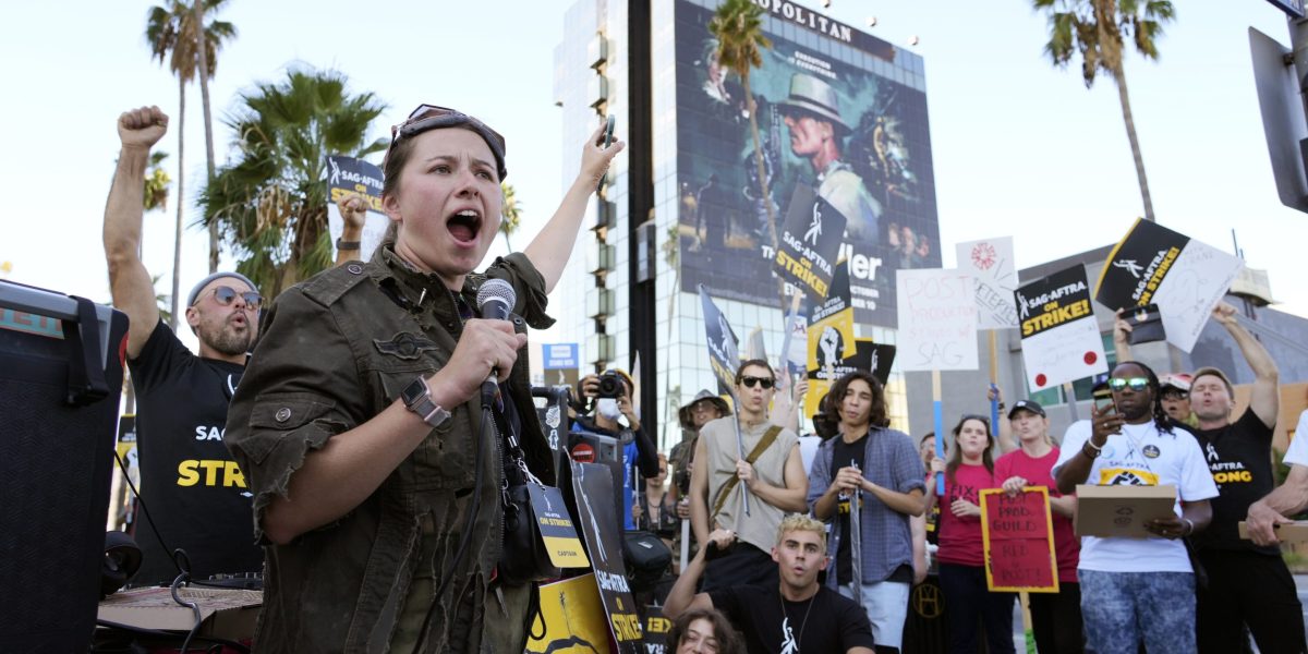 Hollywood deals get writers, actors back but don’t stop painful ...