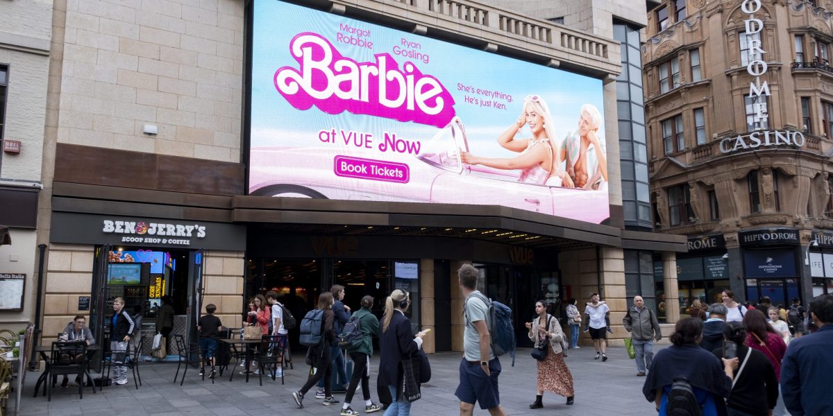 Barbie movie added close to $100 million to the struggling British ...