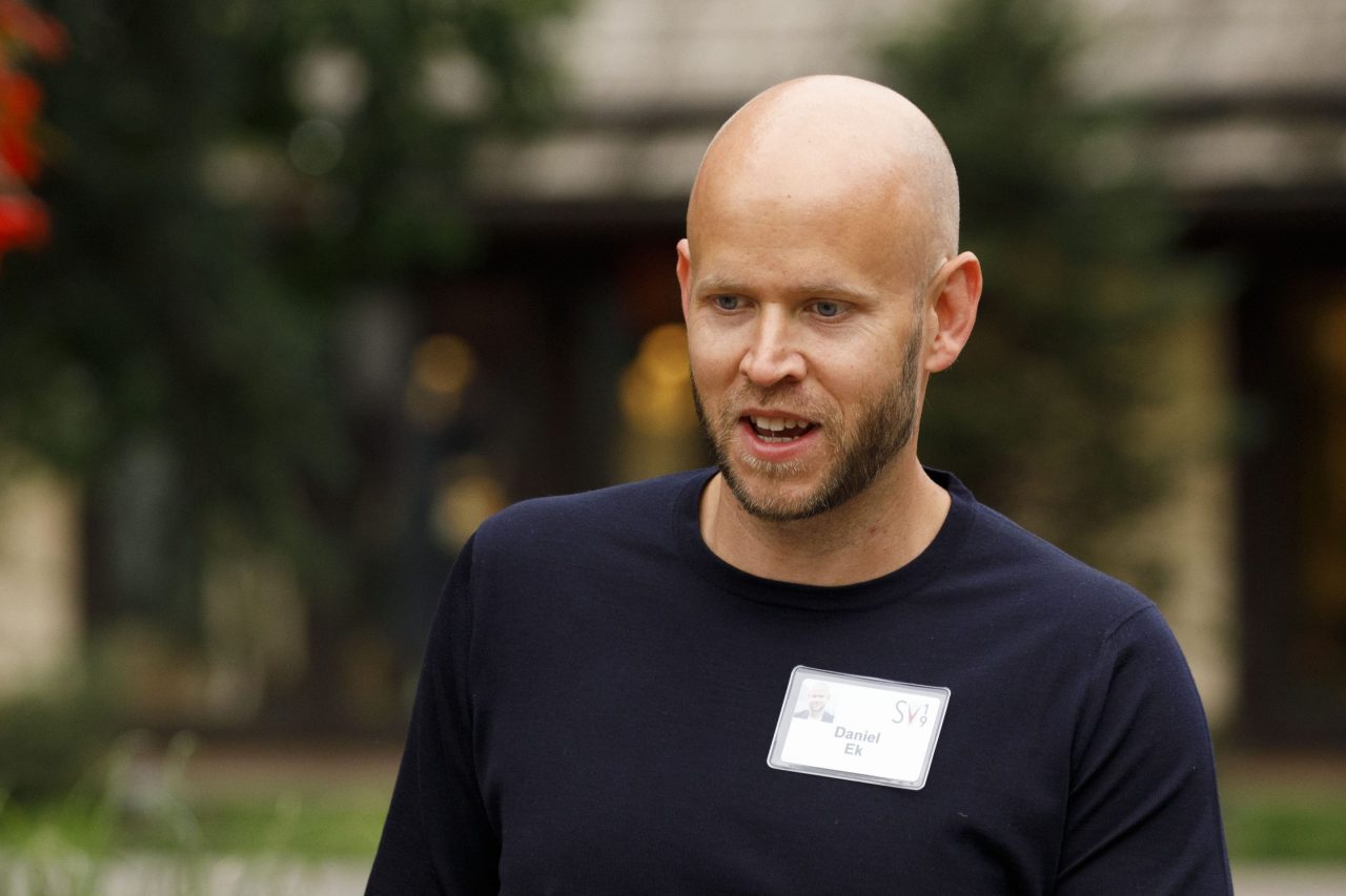 Daniel Ek says he's probably the least powerful person at Spotify ...