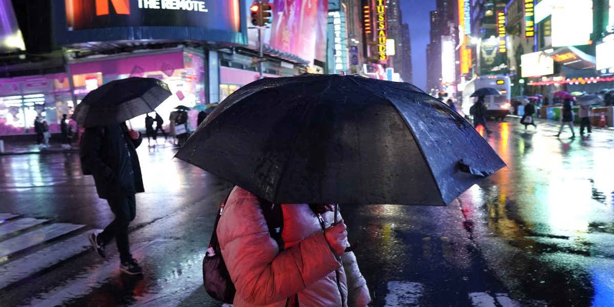 Northeast hit by wild rainstorm with violent wind gusts up to 55 mph ...