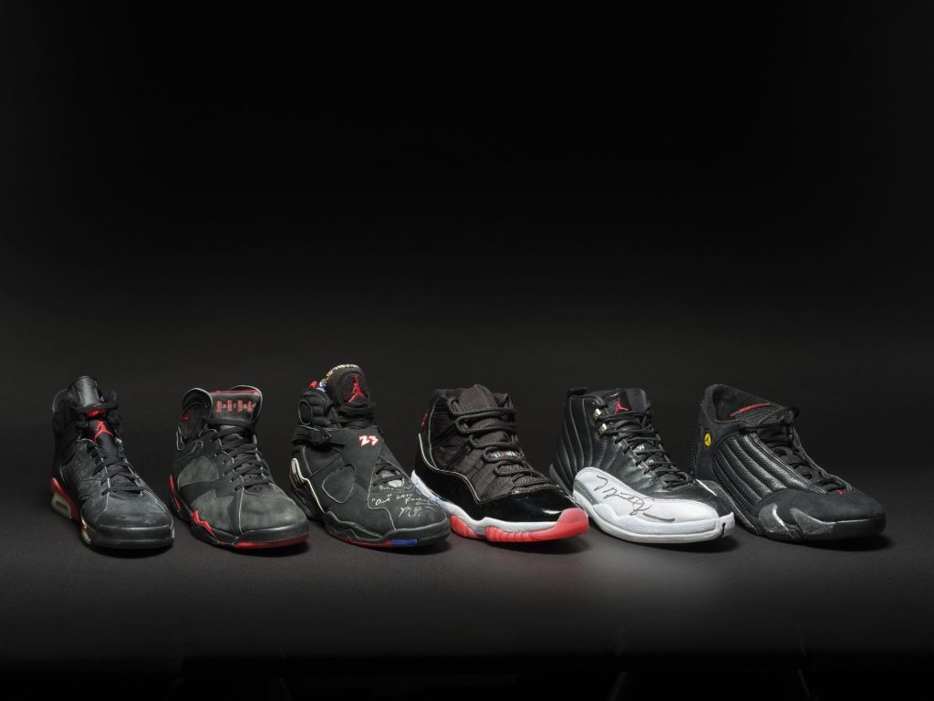 Sotheby's: Michael Jordan sneaker collection sells for record $8 ...