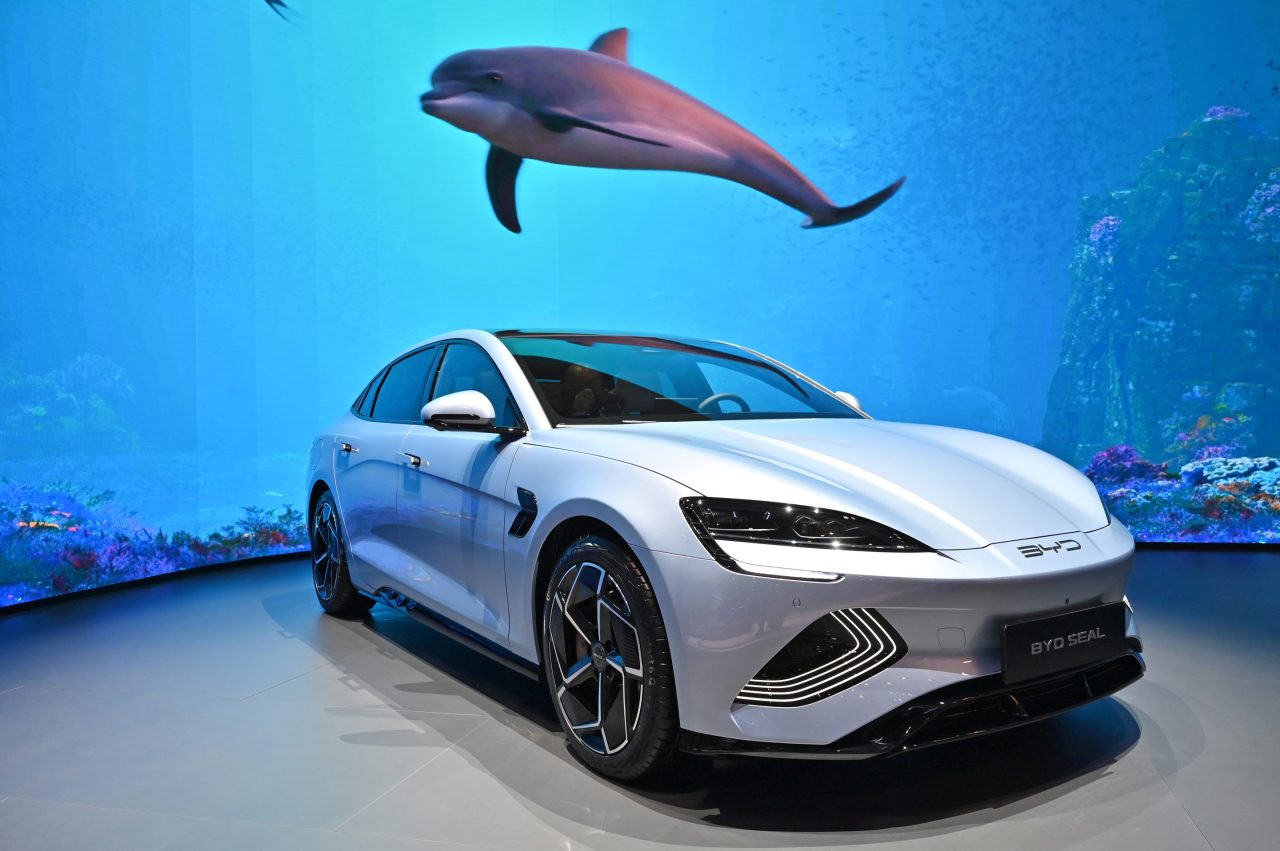 Tesla-beating BYD shows off luxury SUV that can float on water | Fortune