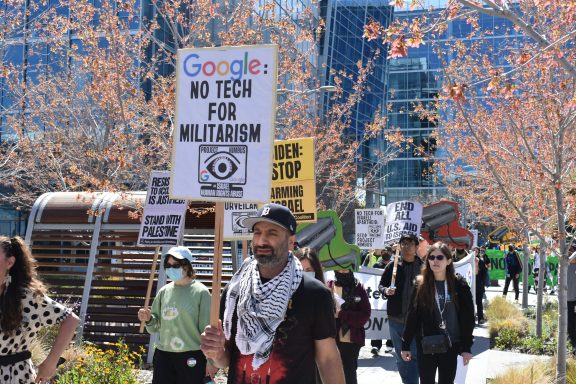 Pro-Palestine tech workers push back against Google's cloud project ...