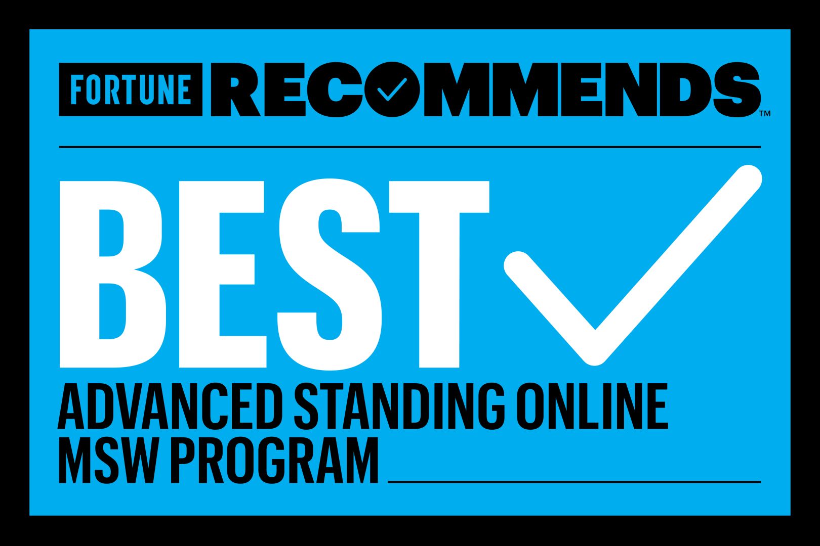Advanced Standing MSW Programs Online for 2024 | Fortune Education