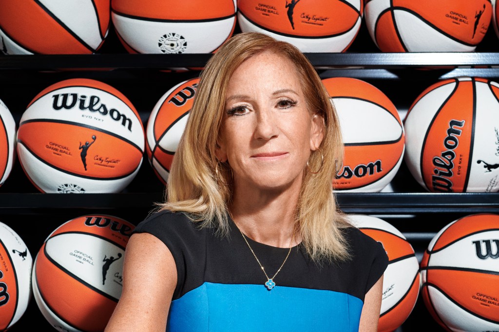 WNBA commissioner Cathy Engelbert is leading the league to historic ...