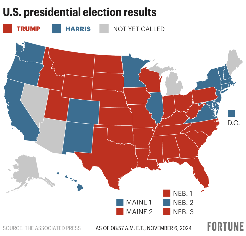 Donald Trump is elected 47th president of the United States in a ...