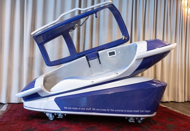 A new self-operating death pod promises a peaceful assisted suicide ...