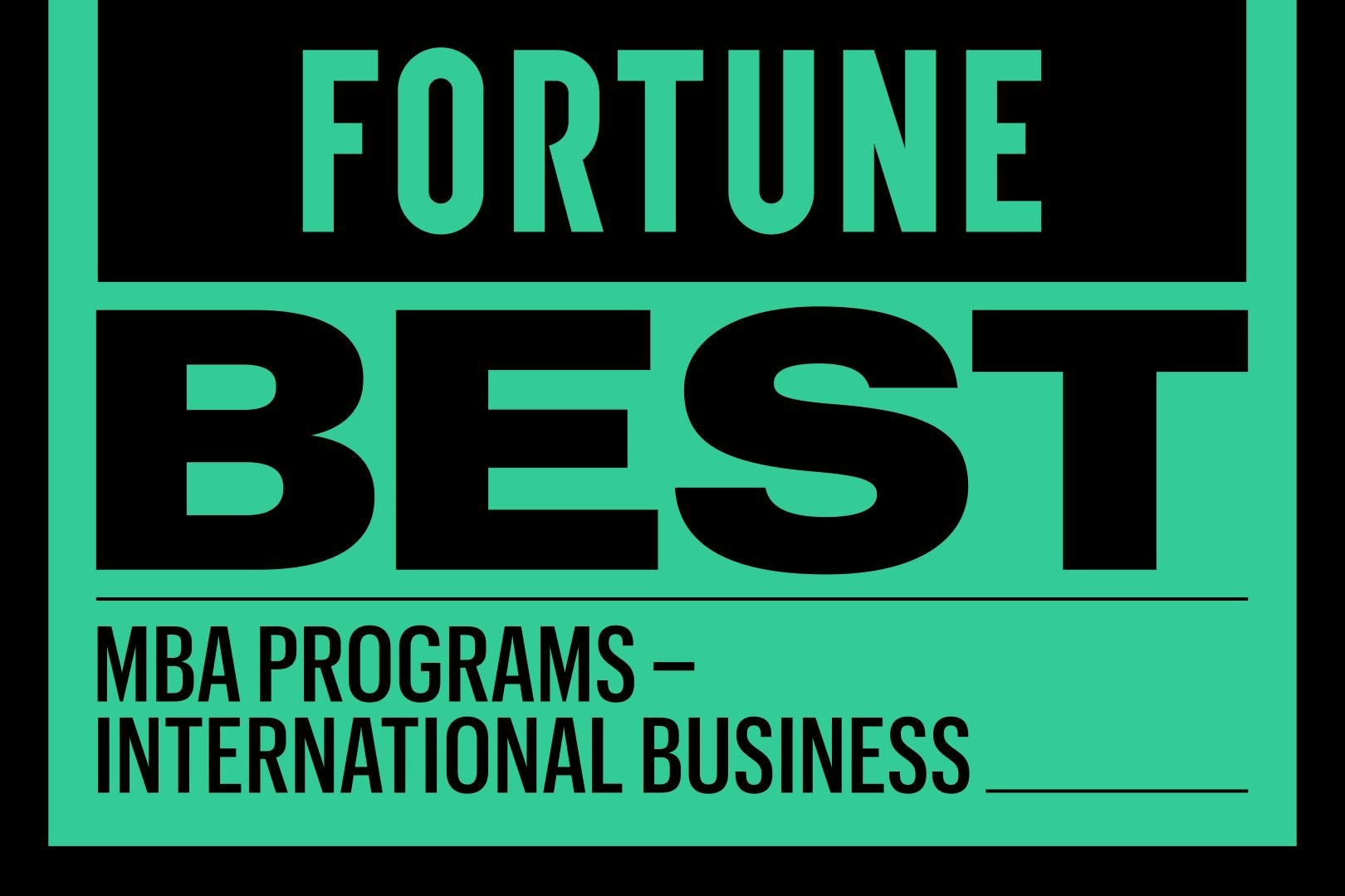 Best MBA Programs for 2025 — International Business | Fortune Education