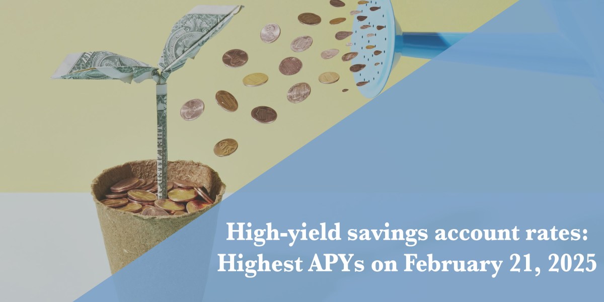 Best high-yield savings account rates today, February 21, 2025 | Fortune