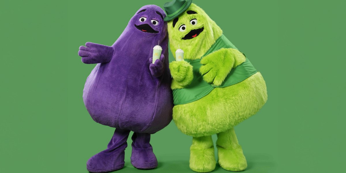 McDonald's brings back the Shamrock Shake—and Grimace's uncle | Fortune