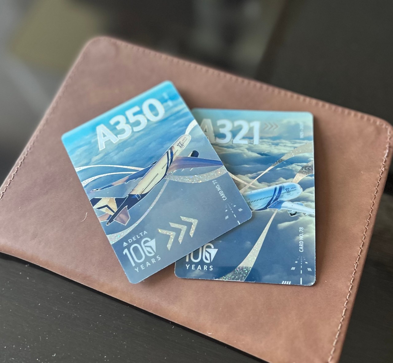 Delta's secret trading card program has a new design for its 100th ...